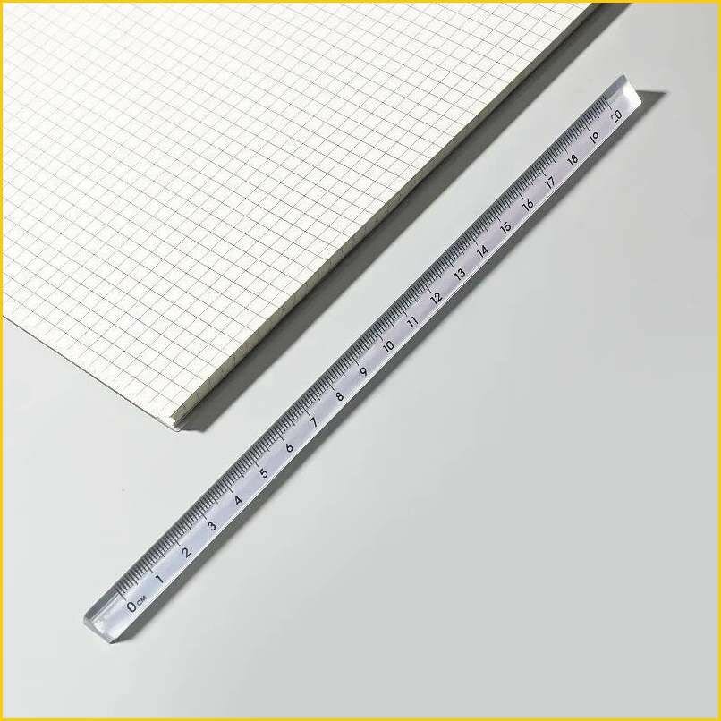 Набор пластиковых линеек для измерения 20 см 15 см, большая прозрачная измерительная (чертежная) линейка с делениями длиной 200 мм 150 ммДобро пожаловать