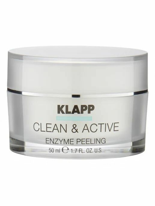KLAPP Энзимный скраб для лица Clean&Active Enzyme Scrab, 50 мл