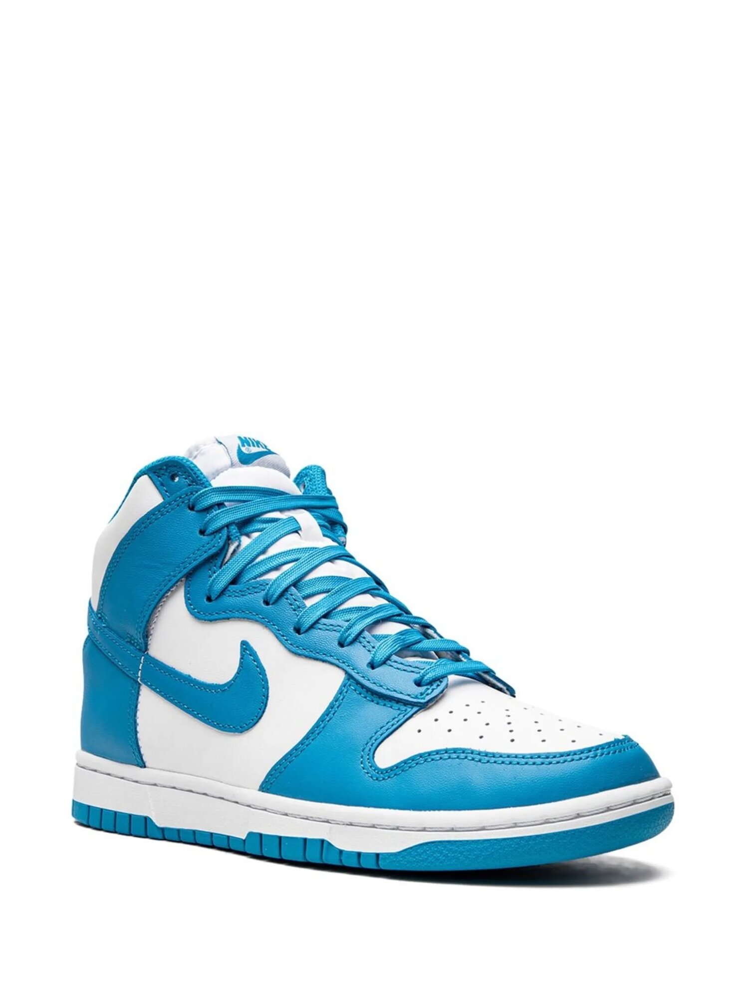 Кроссовки NIKE Dunk High, размер 14 US, синий — фото 1