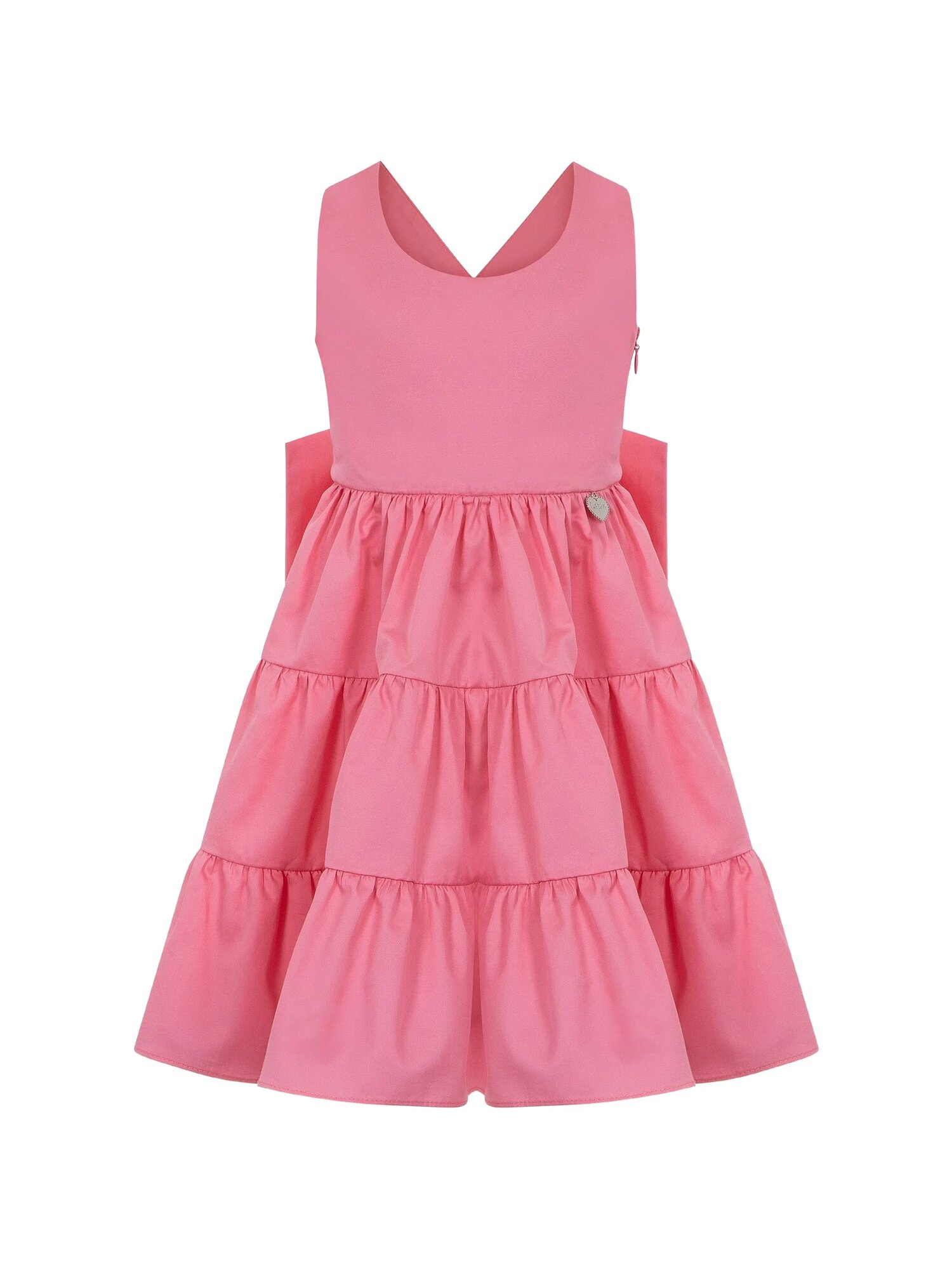 Платье Bow-embellishment dress