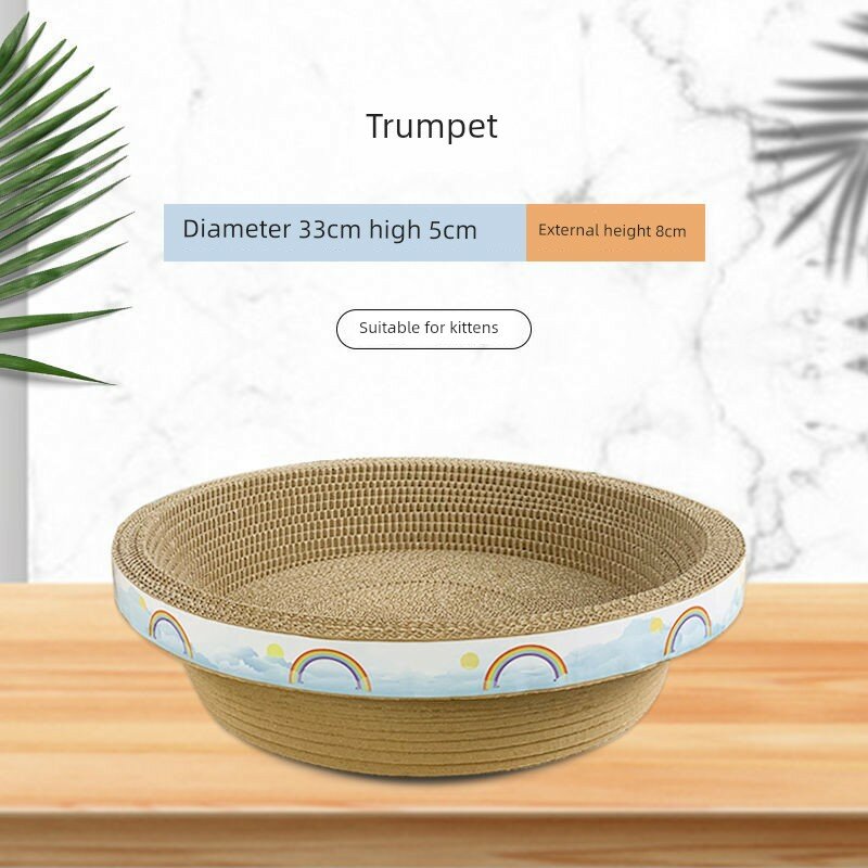 Картонная лежанка-кресло для кошек, игрушка-кресло для котят, когтеточка, большая лежанка-когтеточка для кошек, товары