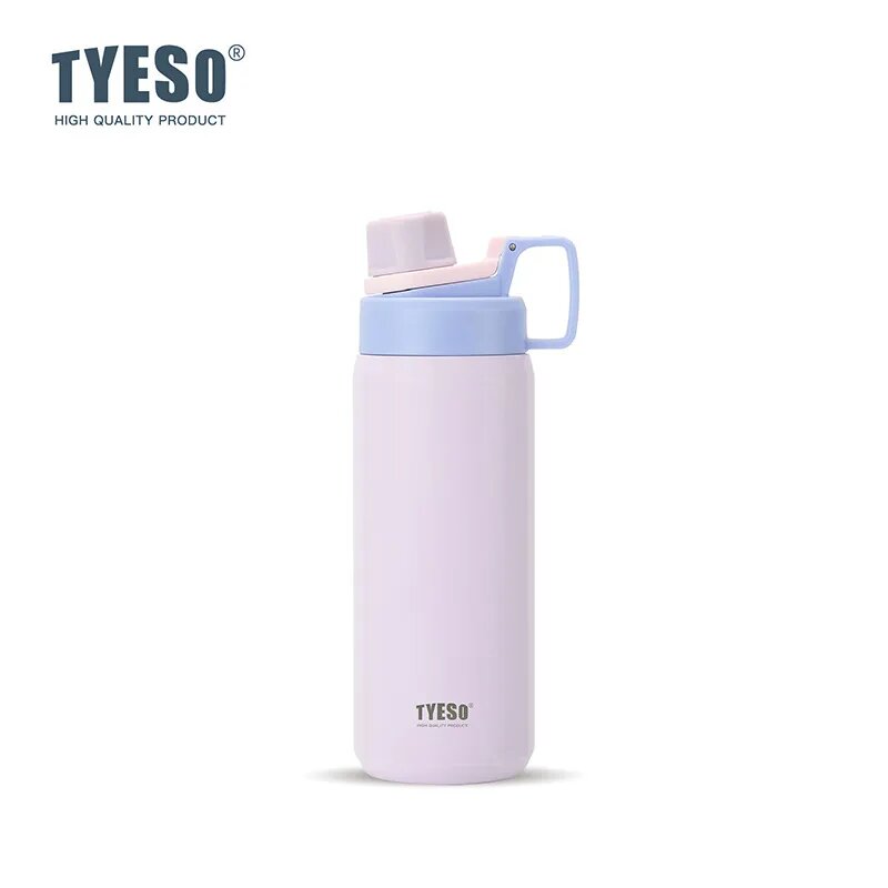 Tyeso вакуумная фляга из нержавеющей стали 600 мл 600ML, Фиолетовый, Purple
