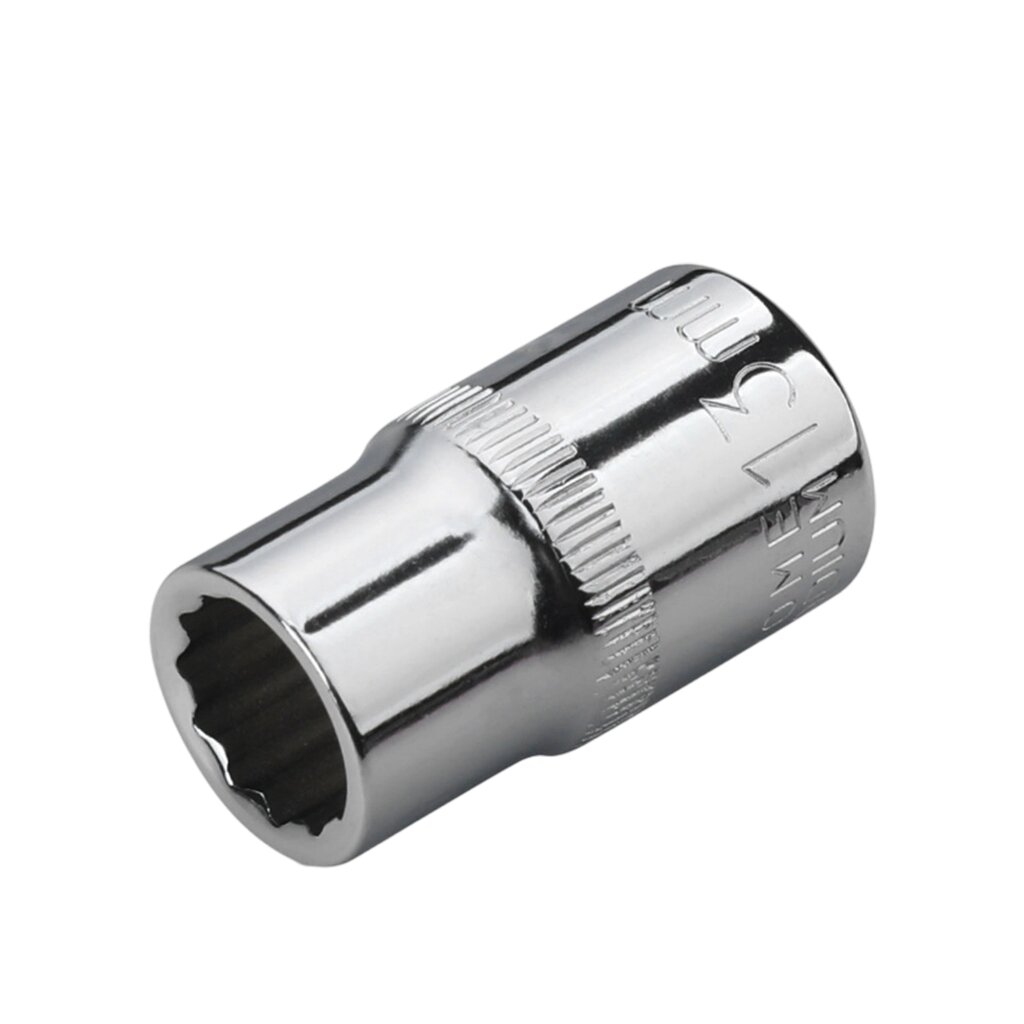 Сверхмощный 12-Точечный Короткий Торцевой Бит 1/2-дюймовый Привод 8-20 мм с Храповым Ключом для Ручного Инструмента для Ремонта Автомобилей