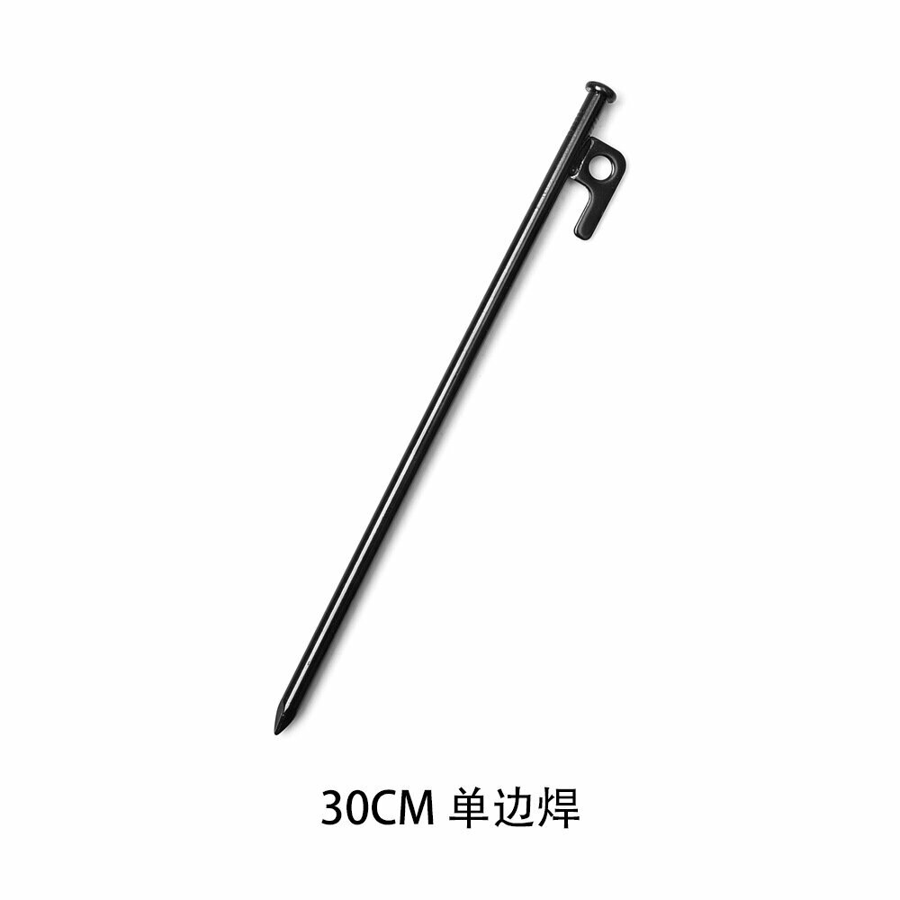 Многофункциональные колышки для палаток Shanqu Outdoor, металлические колышки из литой стали, крепление навеса, односторонние сварные колышки для кемпинга.