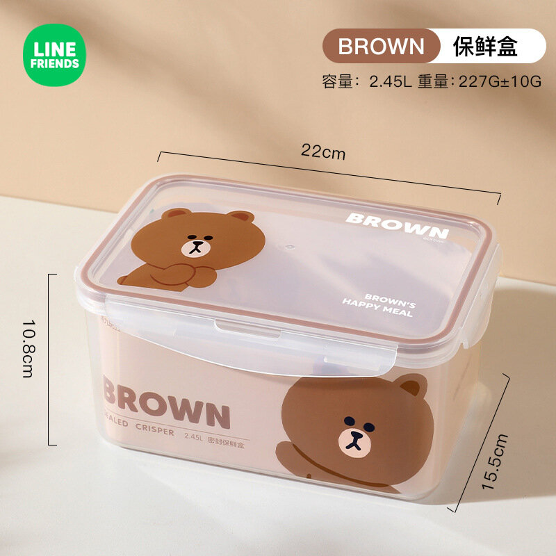 Пластиковый контейнер для хранения продуктов с крышкой для холодильника, ланч-бокс, контейнер для еды, герметичный бенто-бокс