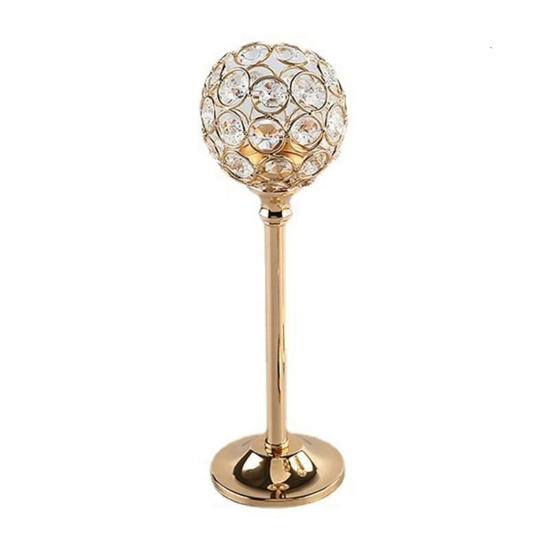 Золотые хрустальные подсвечники, Большой