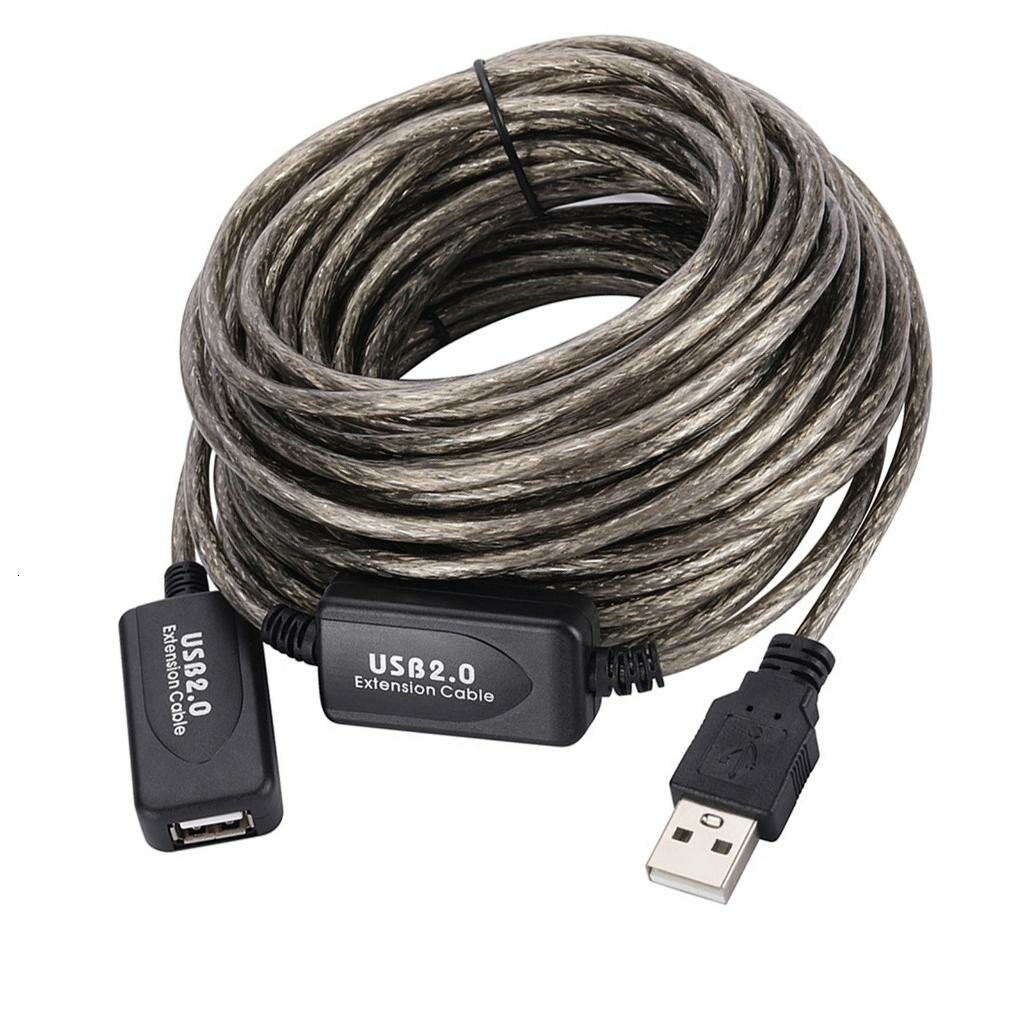 USB удлинитель 5–30 м, USB 2.0, 15m