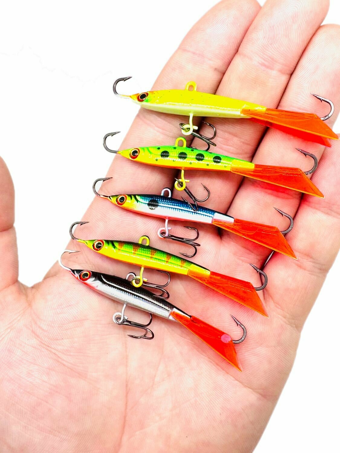 Балансир рыболовный; Балансиры для зимней рыбалки; 5 шт 15г