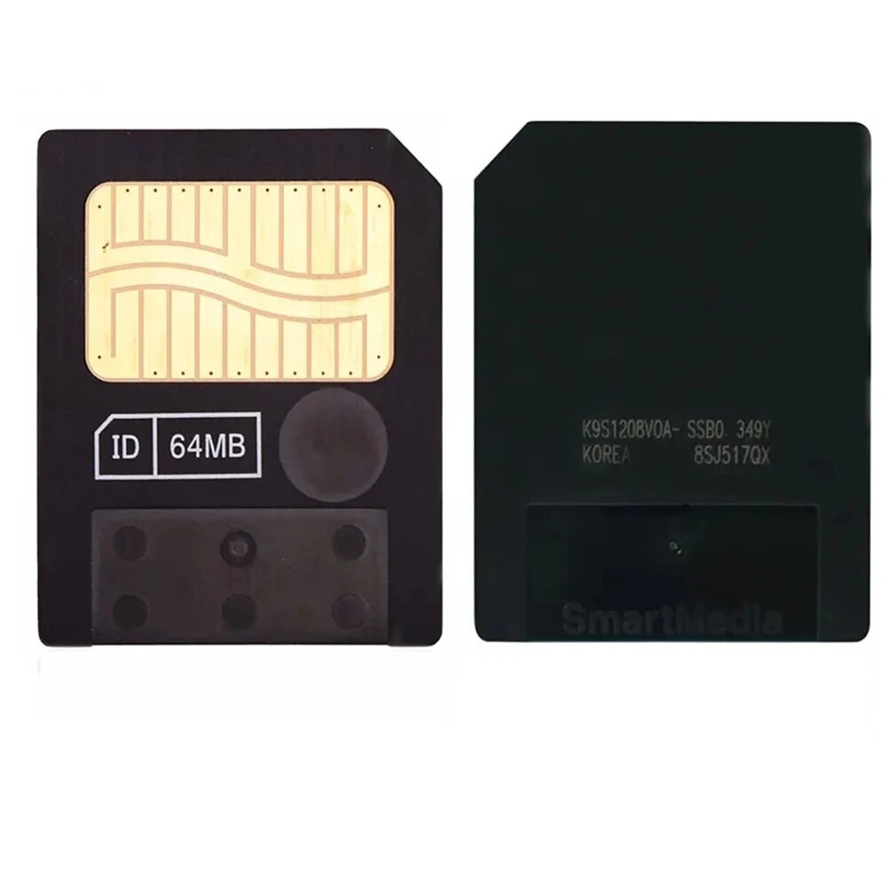 Карта памяти SmartMedia 128М / 64М / 32М для Olympus, Fuji only card reader