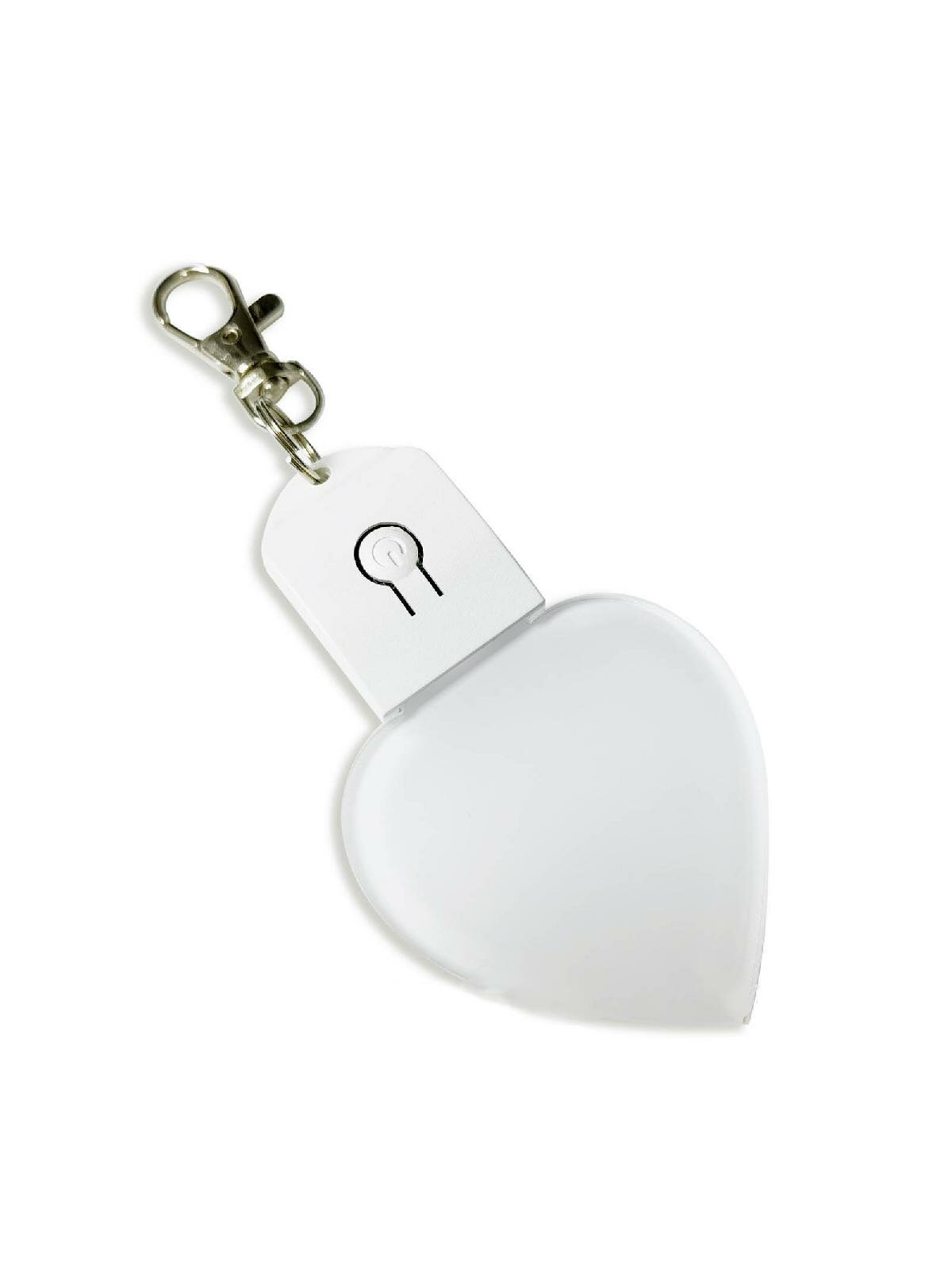 Сублимационный Пустой светодиодный Акриловый орнамент, Брелок для горячей трансферной печати, Подвеска