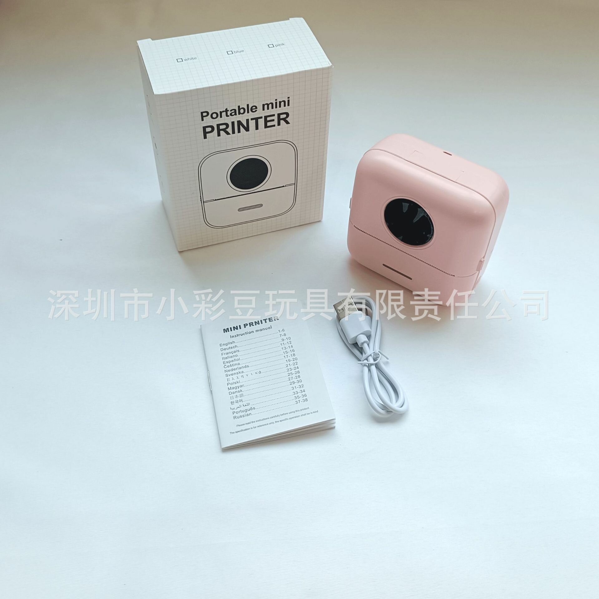 Кросс-бордерный принтер для домашнего использования, специальный для студентов, термопечать фотографий, подключаемый к мобильному телефону