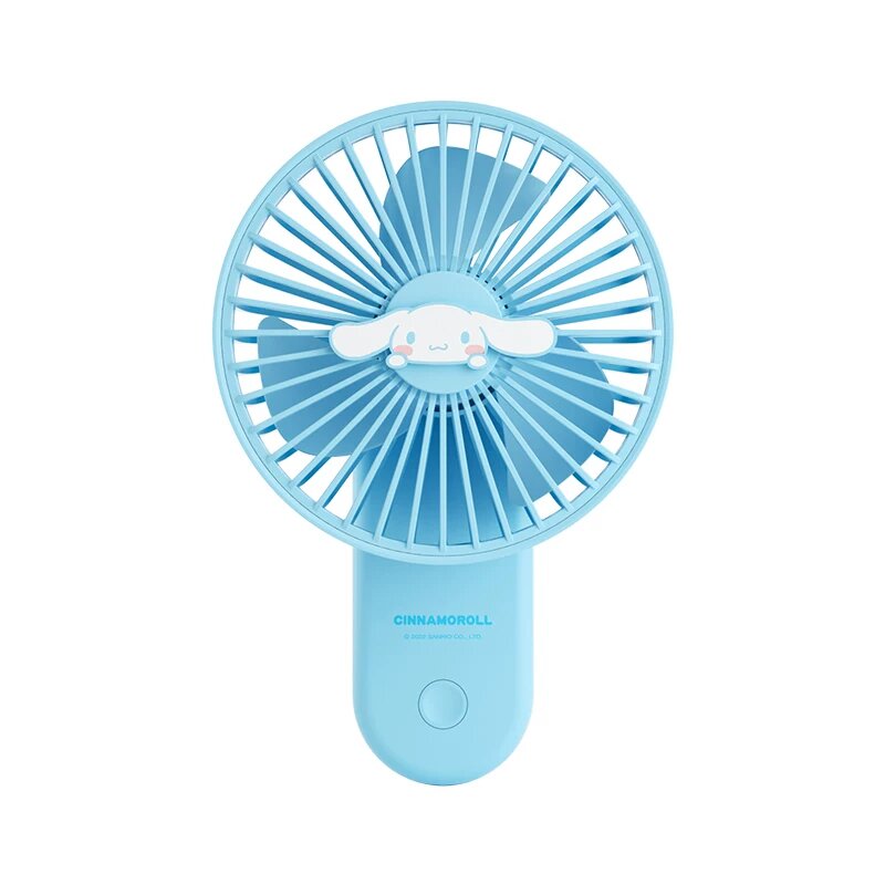 Мини-вентилятор Miniso Sanrio Cinnamoroll в форме самолета, настольный, милый, портативный, модный, My Melody Магнитный