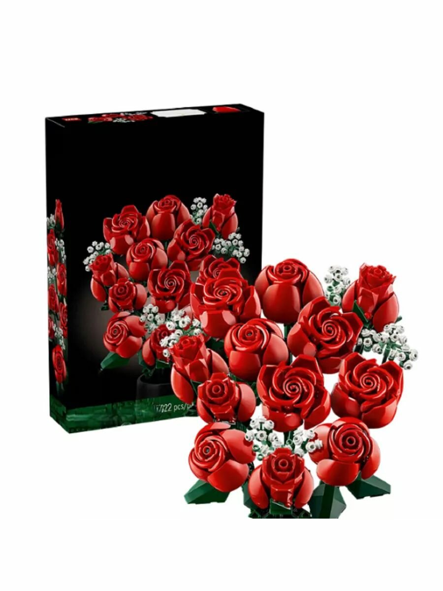 Конструктор Цветы, Букет роз, 88834