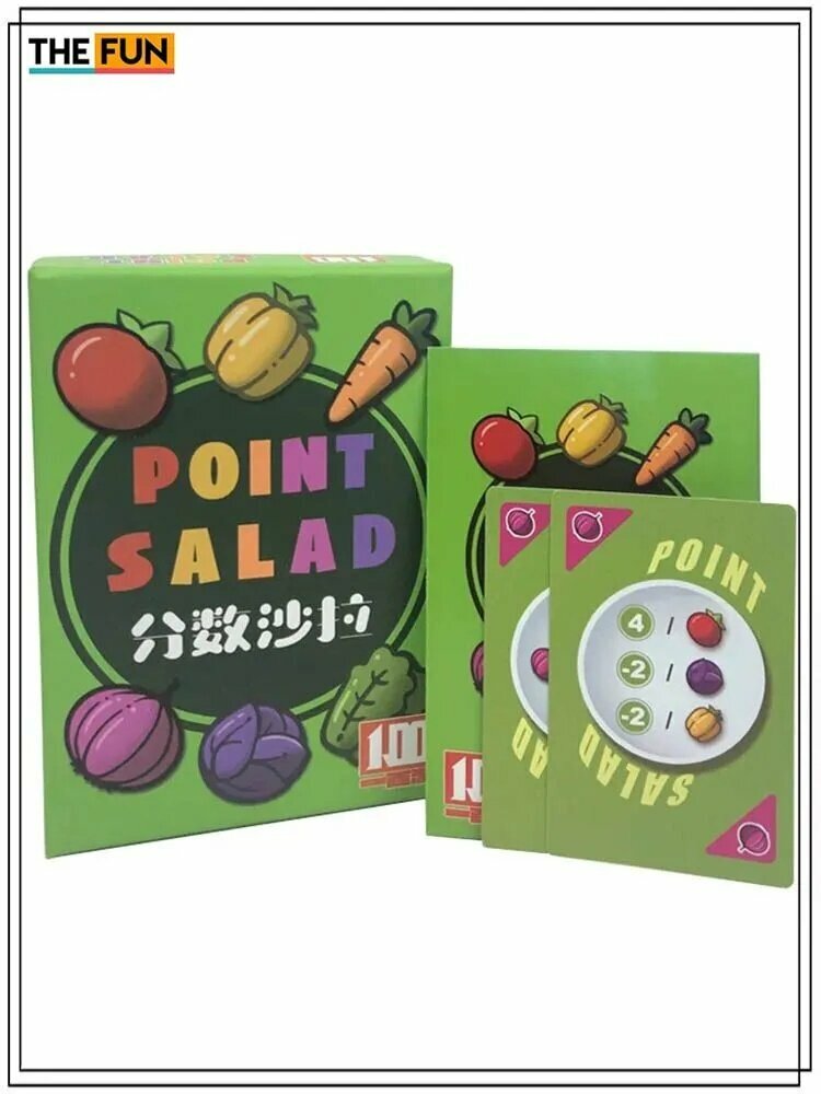 Настольная Карточная Игра Настольная Point Salad Игра (Карточная) Новая Версия Игры
