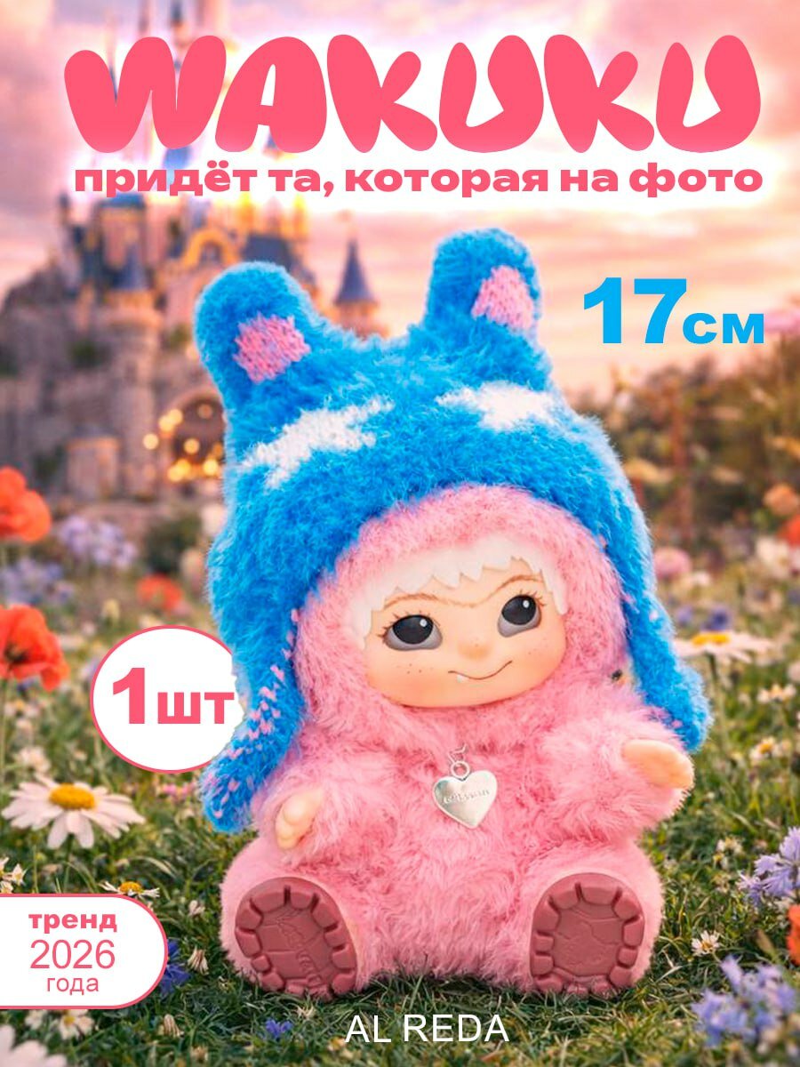 Вакуку игрушка, коллекционный брелок на сумку, Wakuku, серия 1. Мягкая игрушка