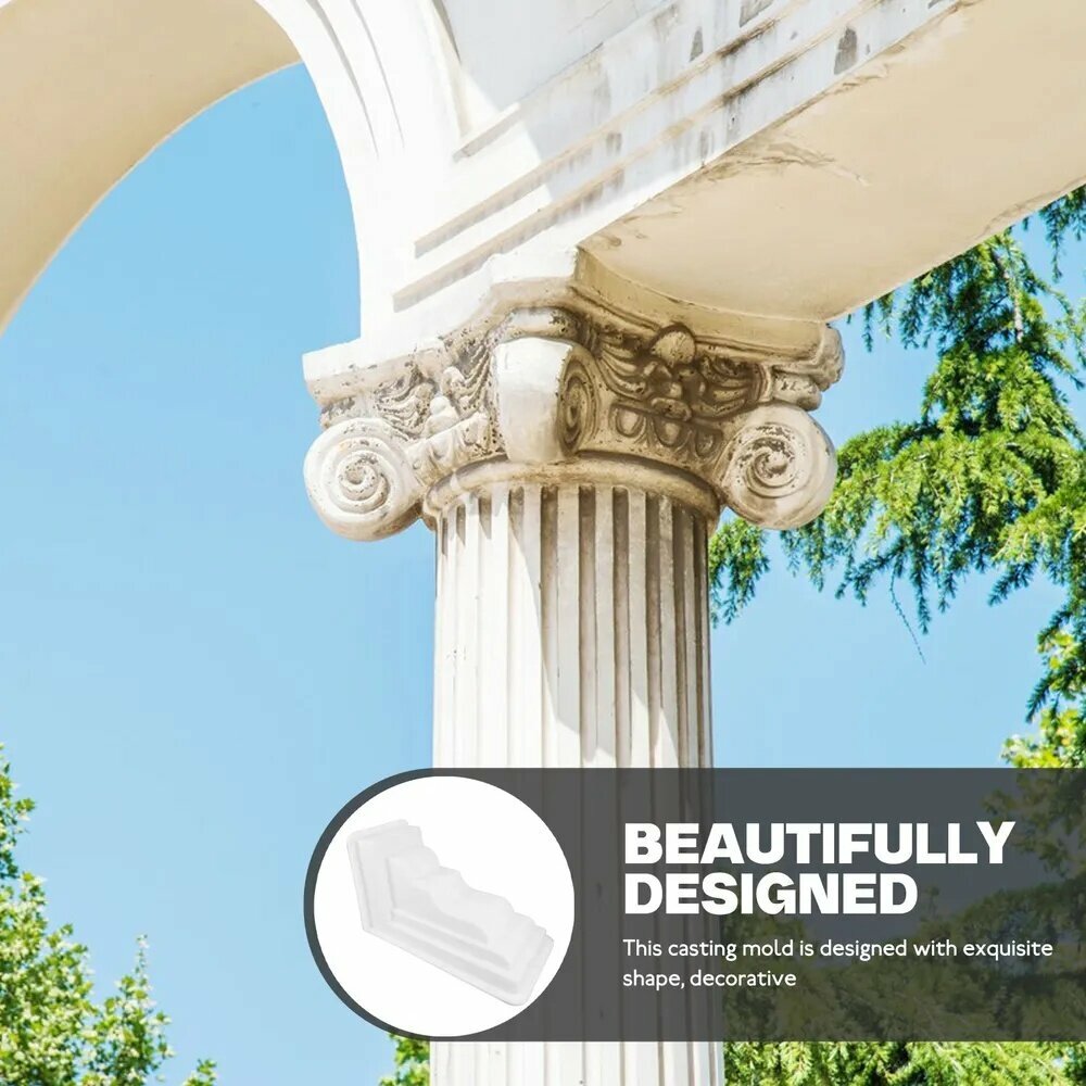 Форма для отливки бетонных кронштейнов из пластика для архитектурного декора