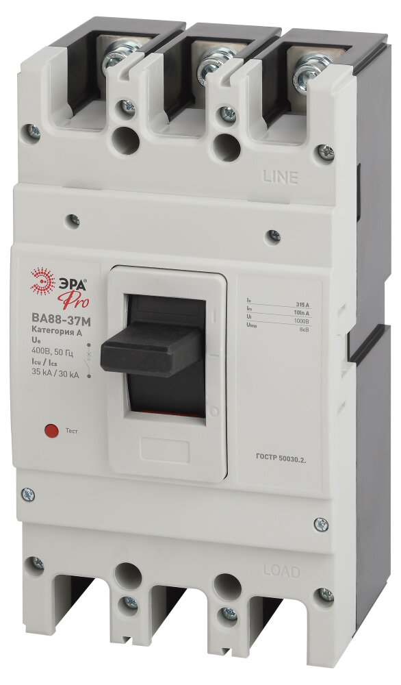 Автоматический выключатель ВА88 SVA40-3-0315-E ЭРА