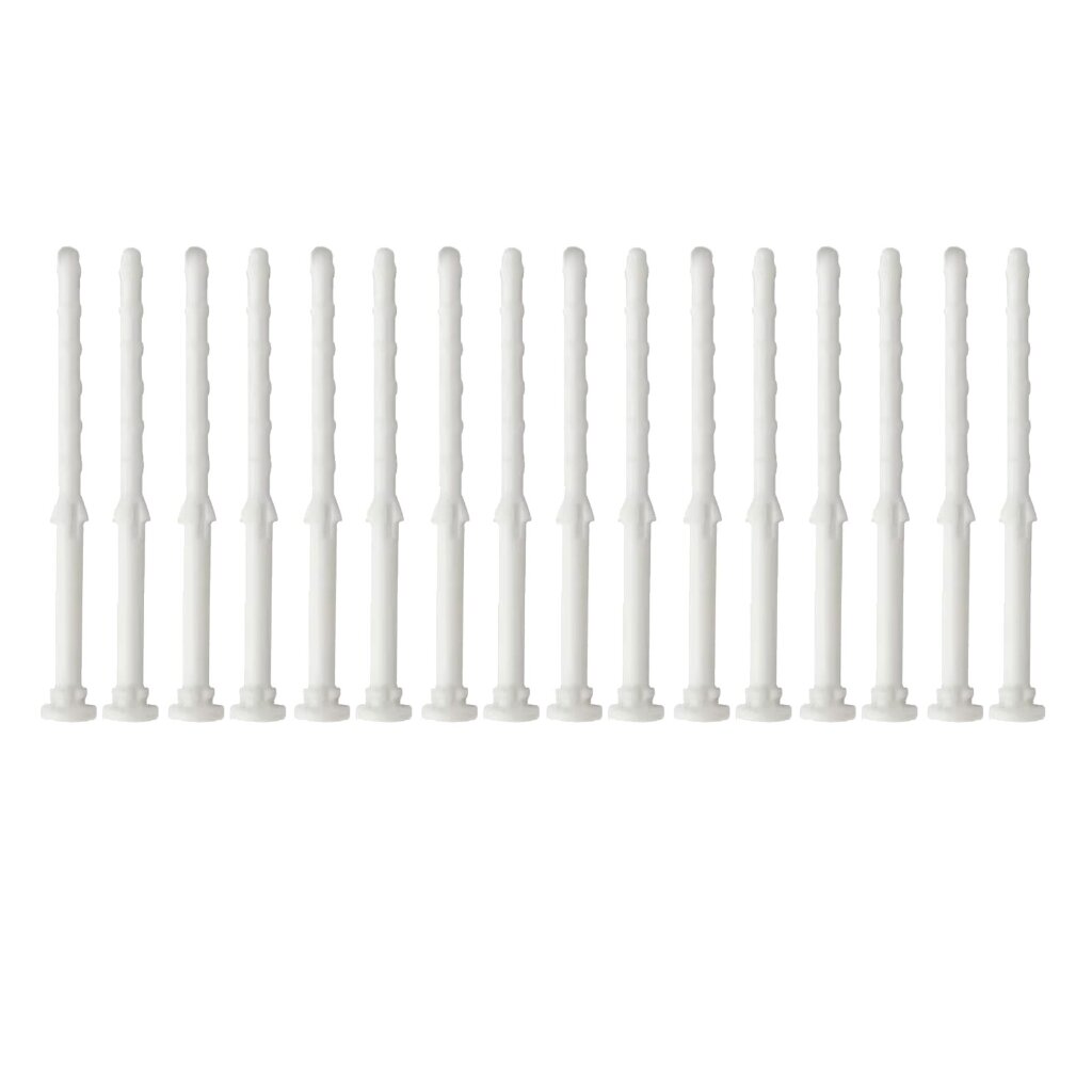 16 вентиляторов корпуса компьютера, амортизирующие резиновые гвозди, белые, длинные, стиль