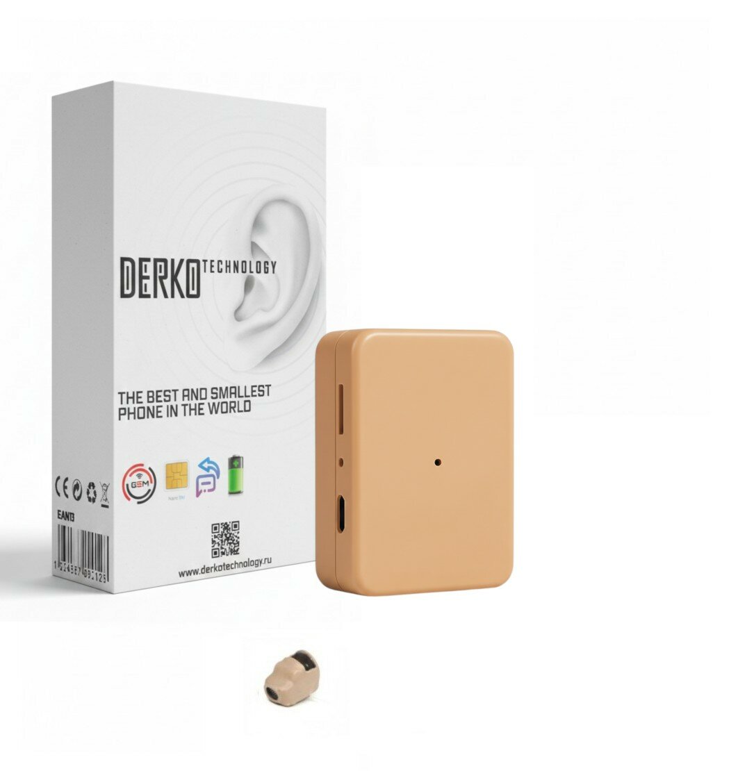 Миниатюрная гарнитура мини-телефон Бокс и микронаушник Pico 4 мм