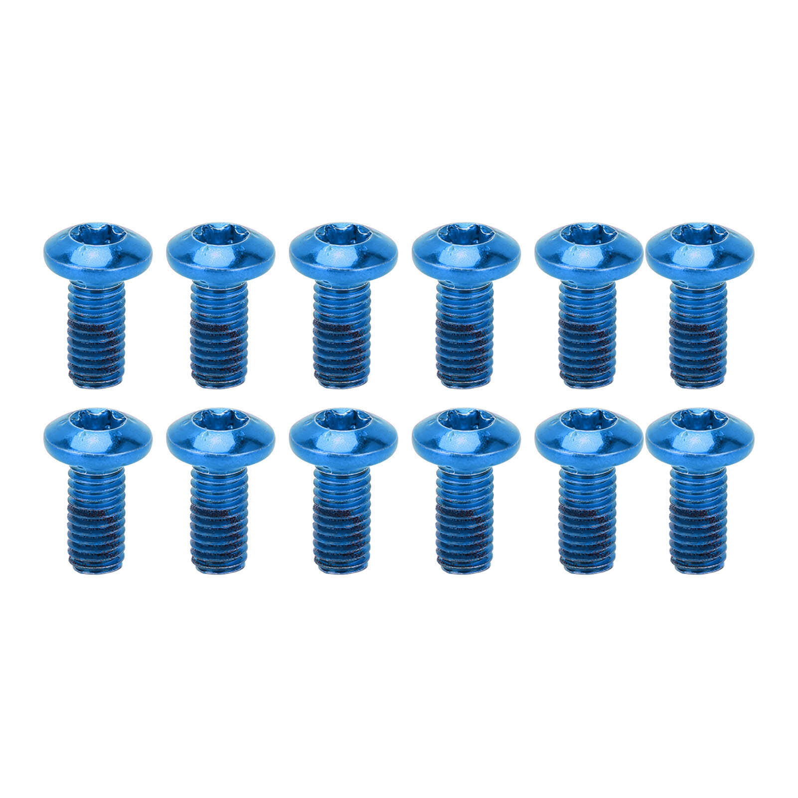 Bolany 12pcs Горный велосипедный диск -тормозный ротор болтов винты Сплав Стальные винты ротора диска винты