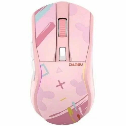 Беспроводная мышь daurua950 заряжается кабельной bluetooth-model rgb slayer computer game games