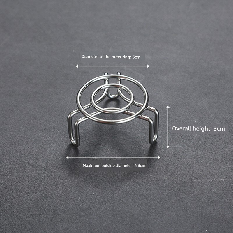 Небольшая пропариваемая стойка из нержавеющей стали супер мини 2inch решетки для пропаривания бытовая кастрюля для