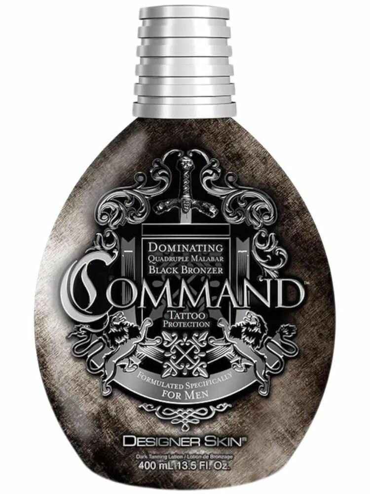 Command Designer Skin Мужской лосьон-бронзатор с комплексом защиты тату 400 мл