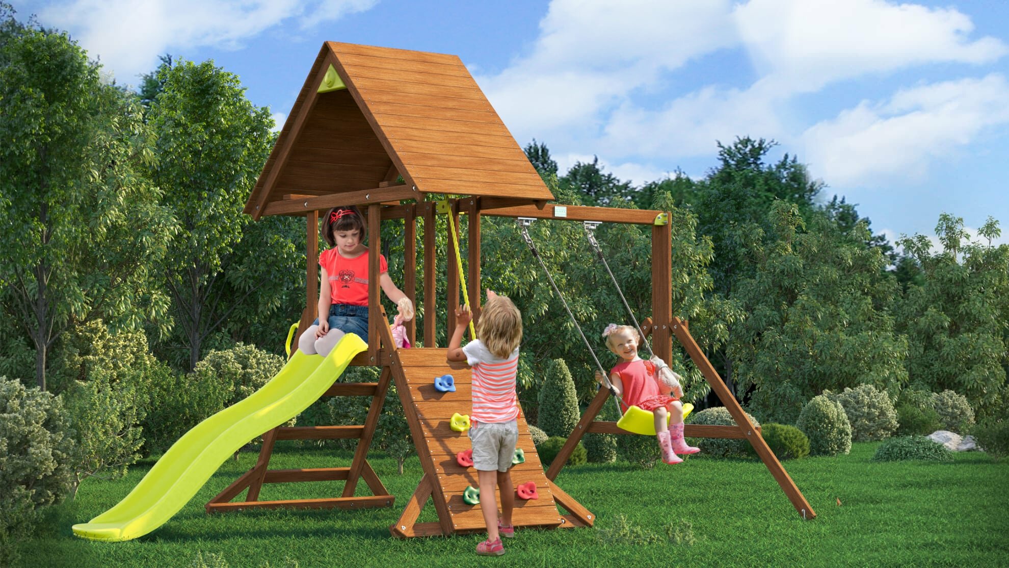 Детский игровой комплекс, детская площадка MoyDvor Крепость свободы