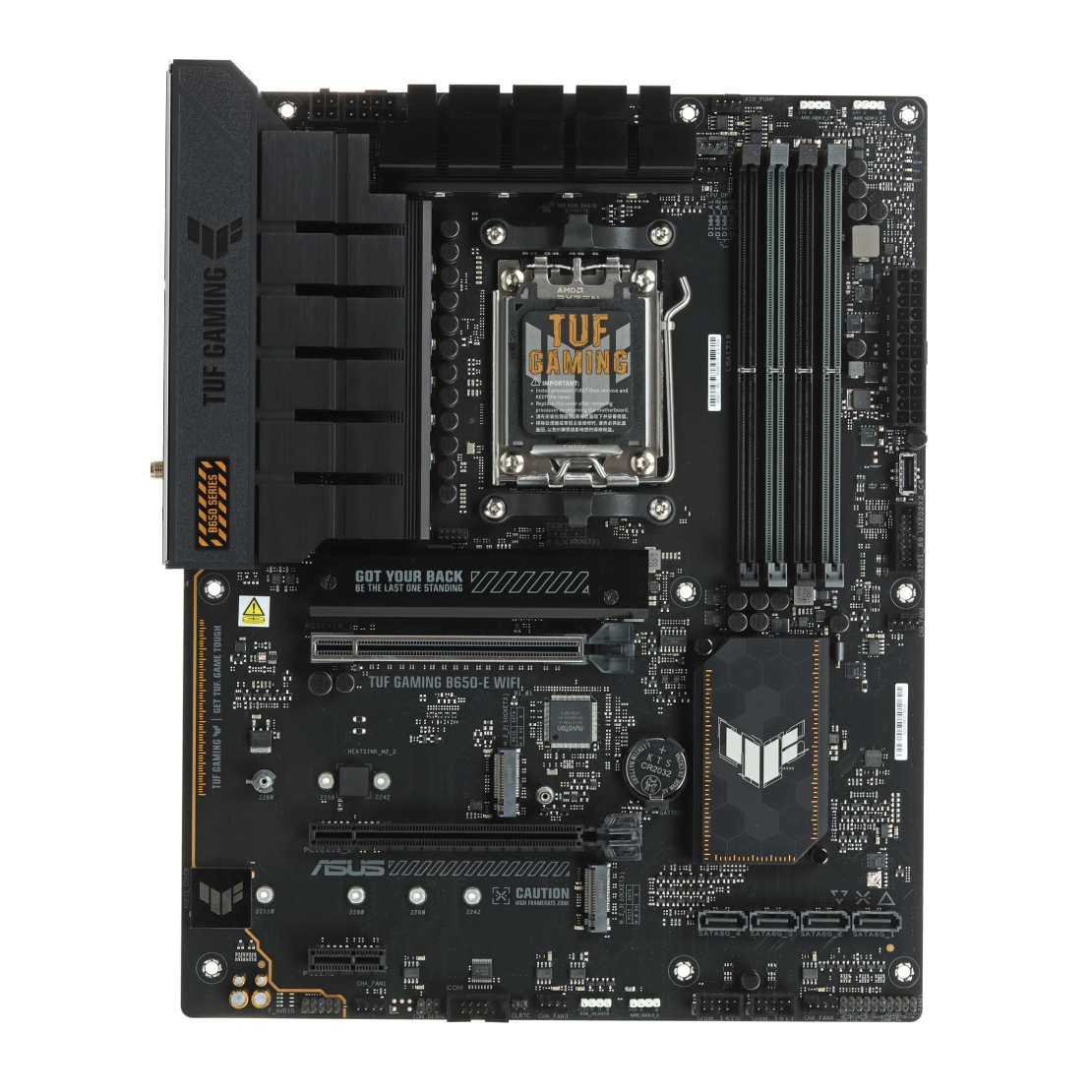 Материнская плата Asus TUF GAMING B650-E WIFI, 4хDDR5, ATX, PCIe 4.0/PCIe 5.0, черный