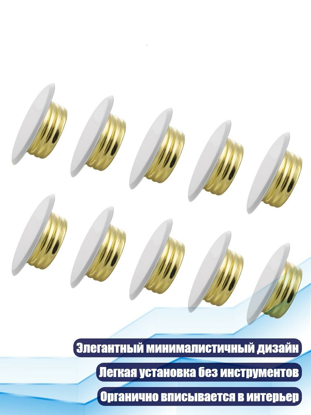 Колпачки для пожарных спринклеров, 10 шт, Железная нить