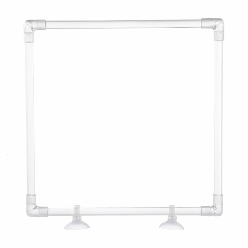 Прозрачные акриловые кольца для кормления рыб 23x23 см