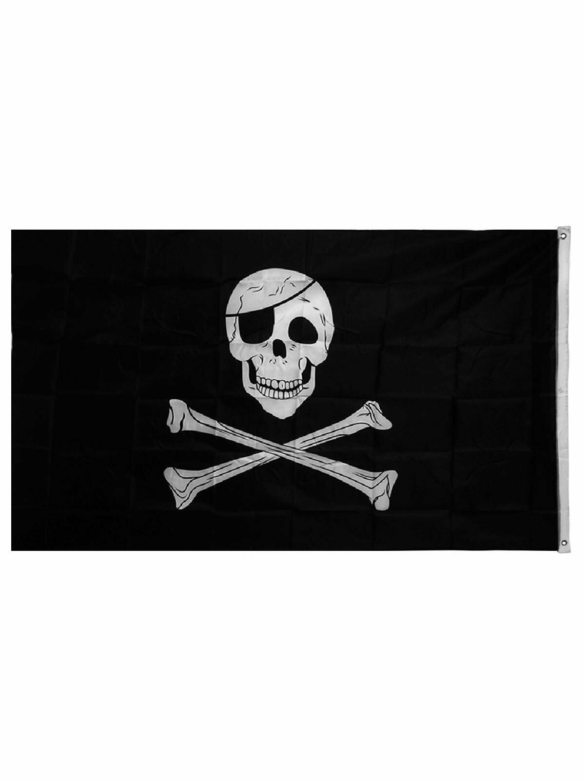 Пиратский флаг 90*150 см
