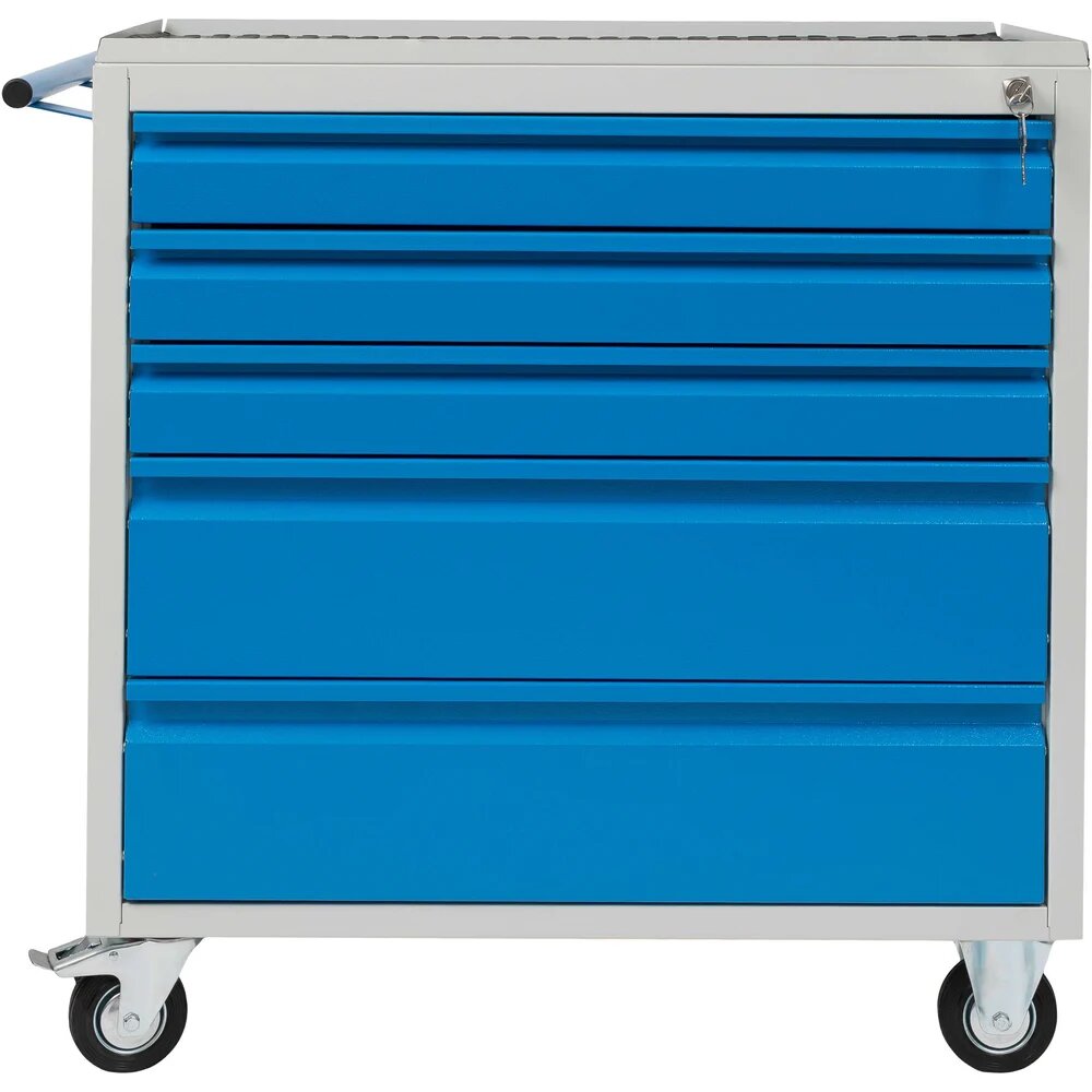 Тележка инструментальная 5 ящиков (Россия), Gigant GTTR-5