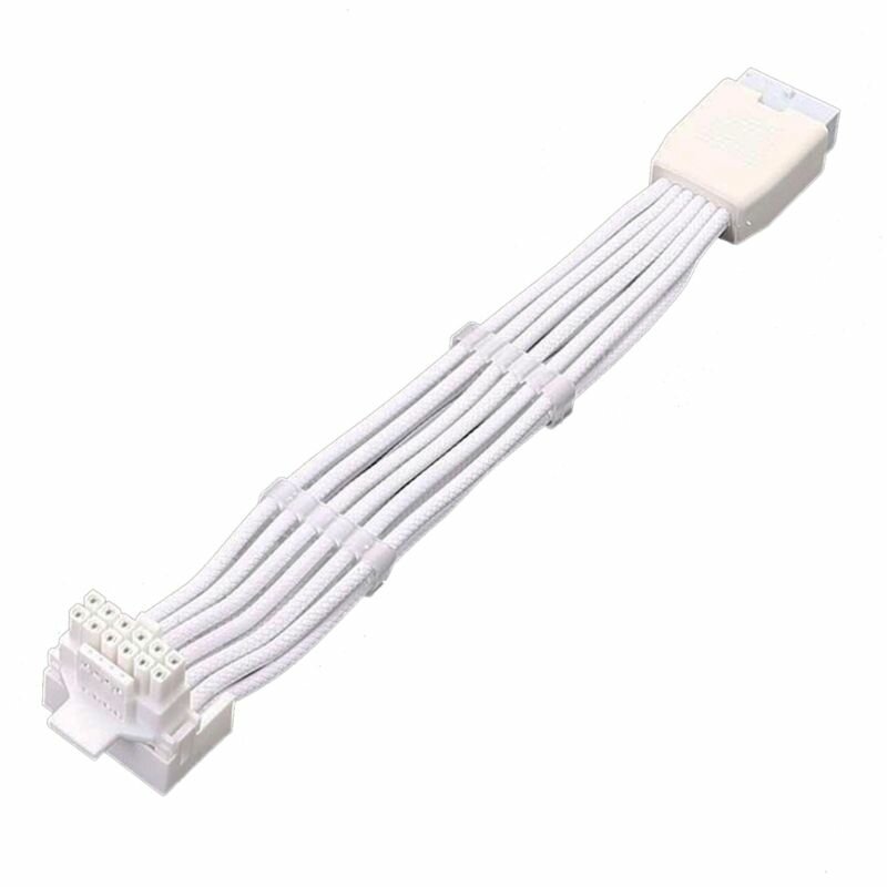 Кабель ATX3.0 12VHPWR 600W 16 Pin, Белый - B