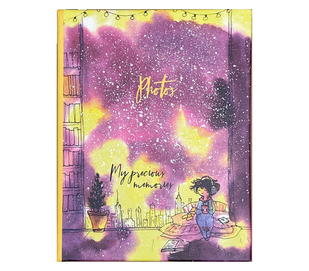 Фотоальбом Полином 10х15 см 100 фото Cosmo Sketch - Огоньки