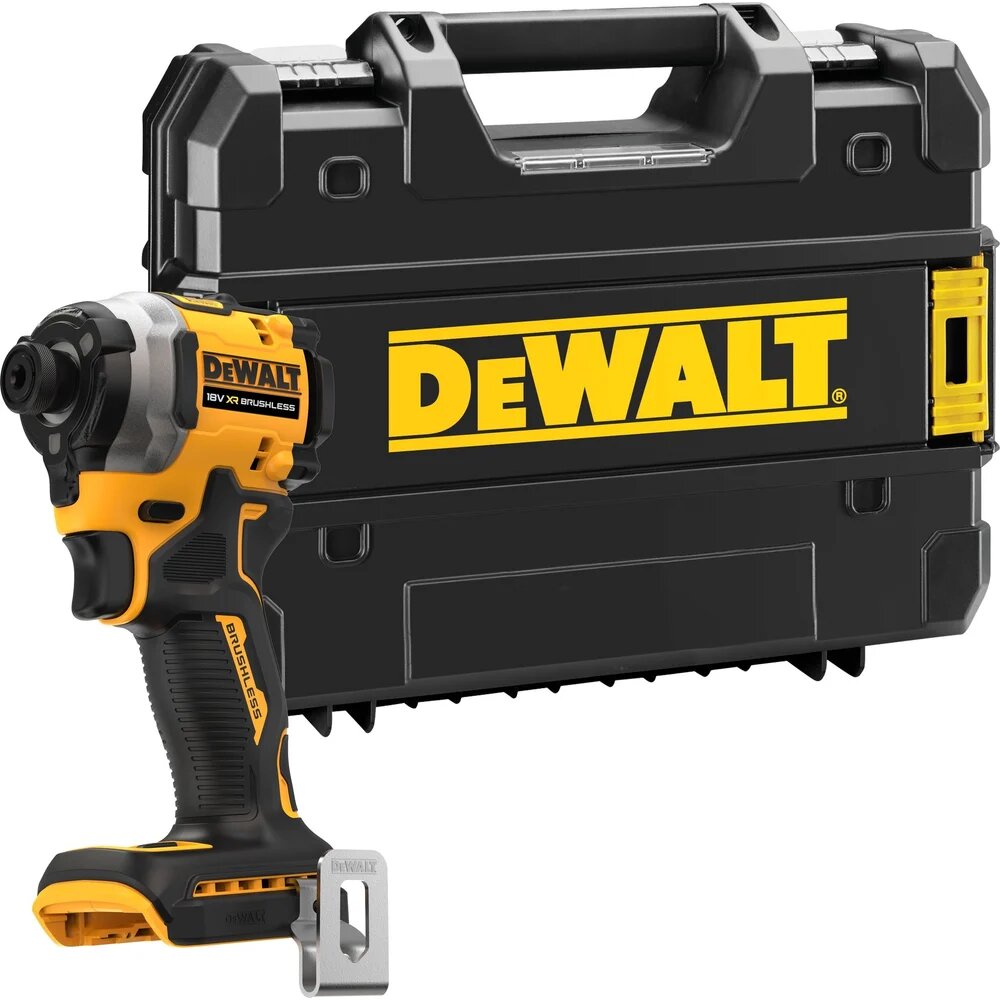 Dewalt Аккумуляторный шуруповерт, 18 В, 206 Нм, 3800 уд/мин, без АКБ и ЗУ, в кейсе TSTAK DCF850NT