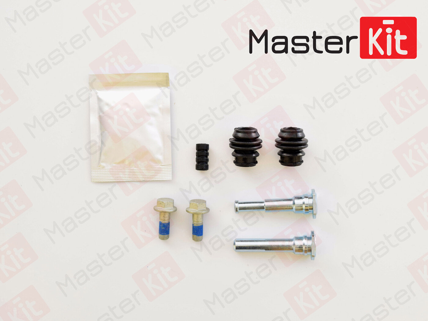 Комплект направляющих тормозного суппорта Kia RIO II JB 2005 - Hyundai i30 FD 2007 - MASTERKIT 77A1591