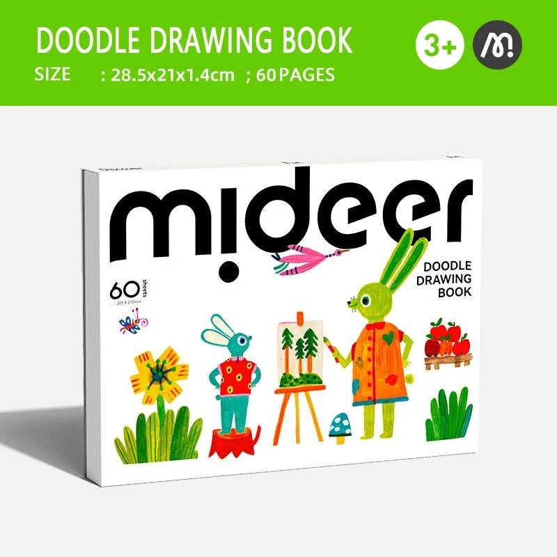 Mideer Книга для рисования 60 листов
