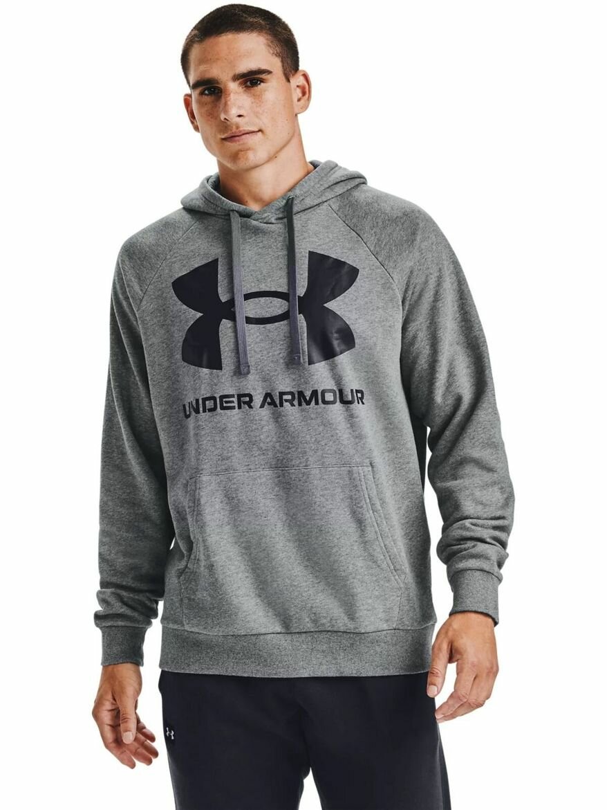 Худи спортивное Rival Fleece Big Logo Hoodie