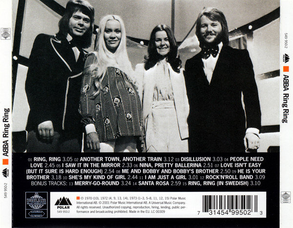 Компакт-диск Abba - Ring Ring (1 CD) — фото 1