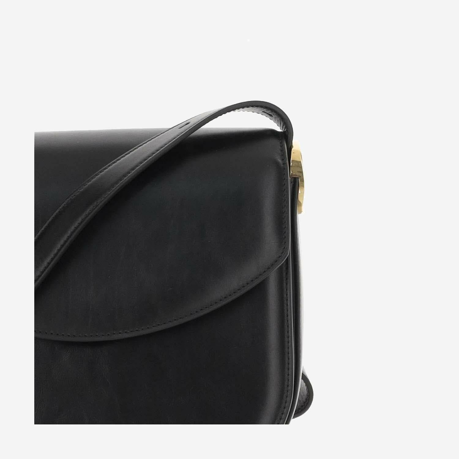Сумка Jil Sander Coin, фактура гладкая, черный — фото 1
