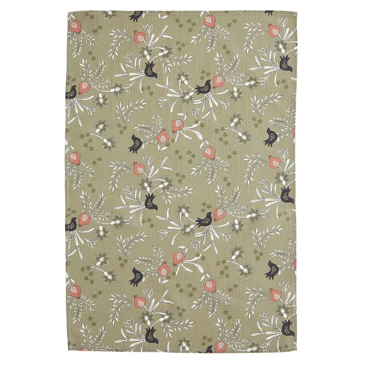 Полотенце кухонное Coucke La Cuisine Grenade Kaki, 54% хлопок, 46% лён, 50х75 см