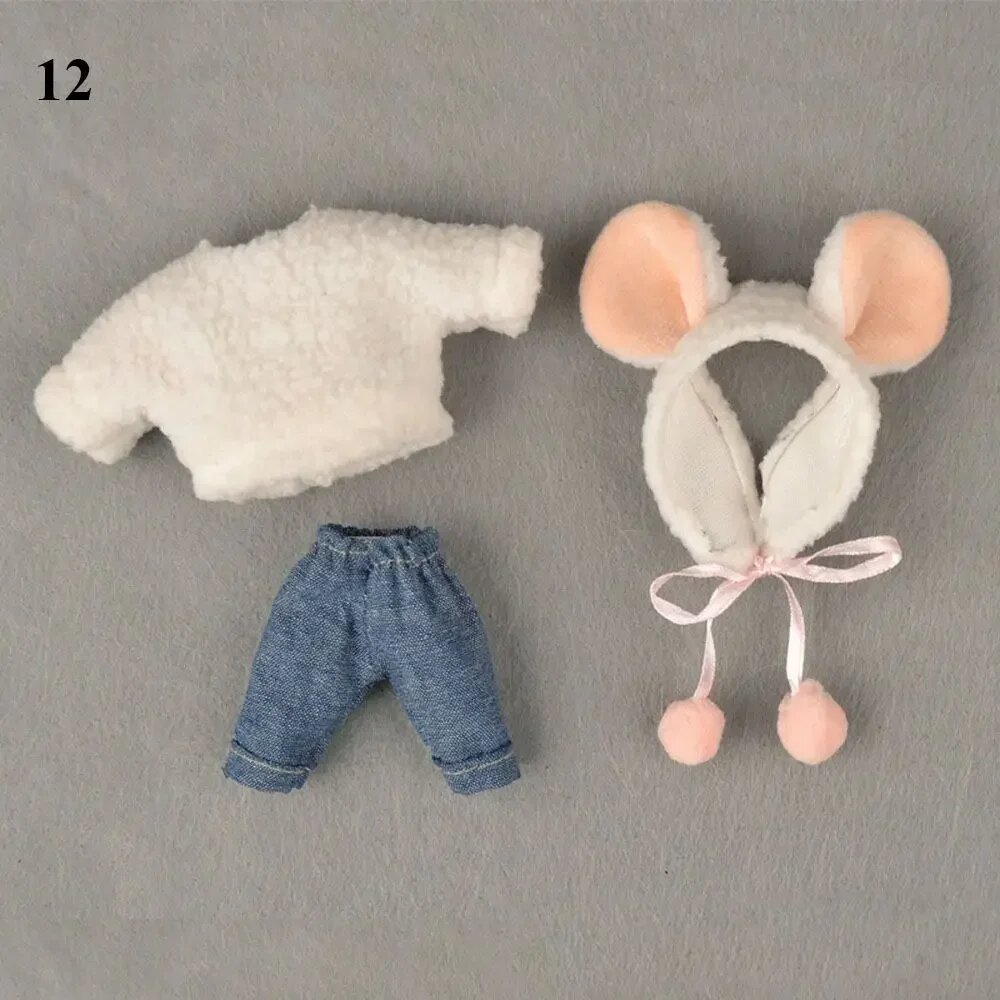 16 см одежда для шарнирной куклы, костюм, высококачественное платье, можно одевать, модная одежда для куклы, костюм с юбкой, лучший подарок для детей, игрушки для девочек своими руками