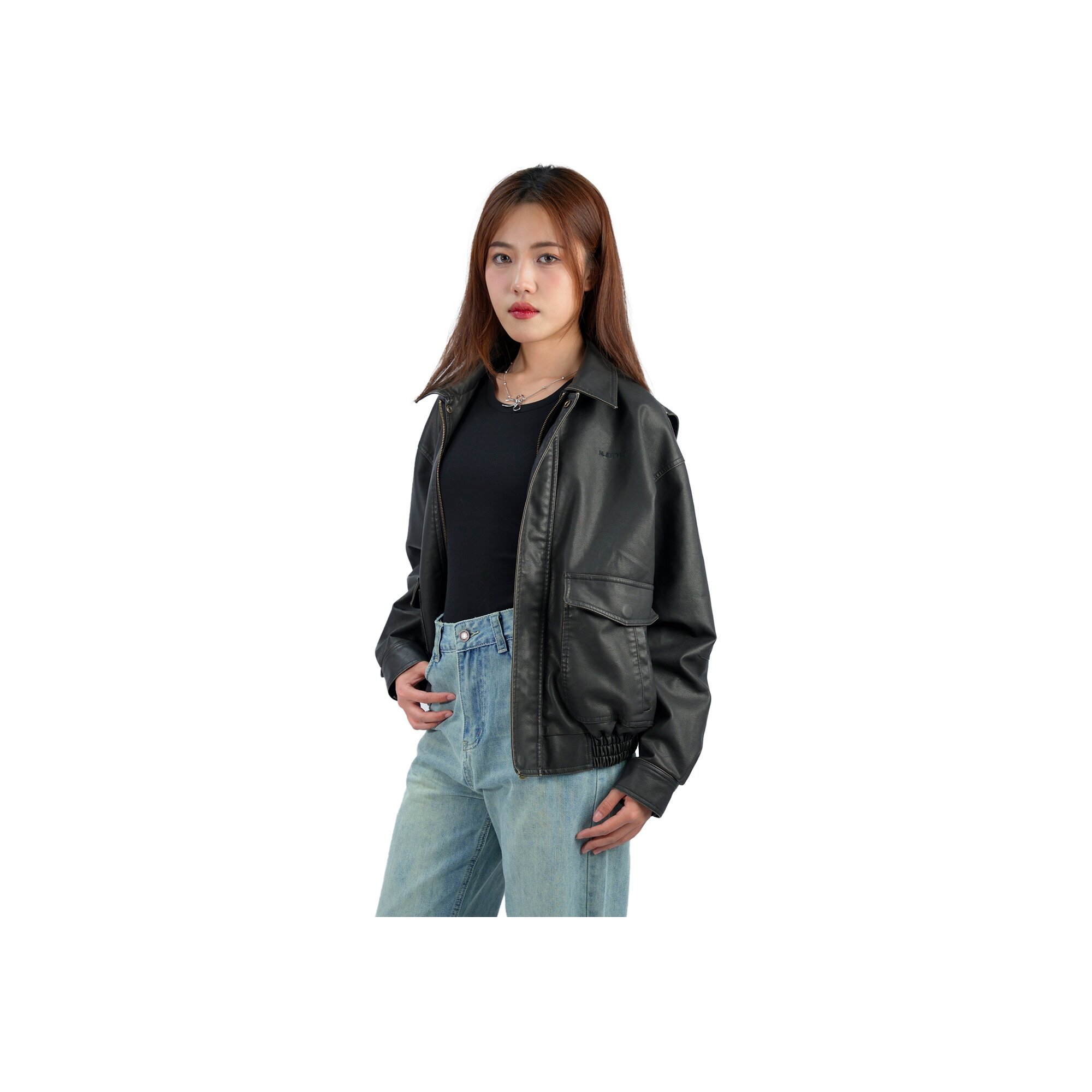 Куртка кожаная