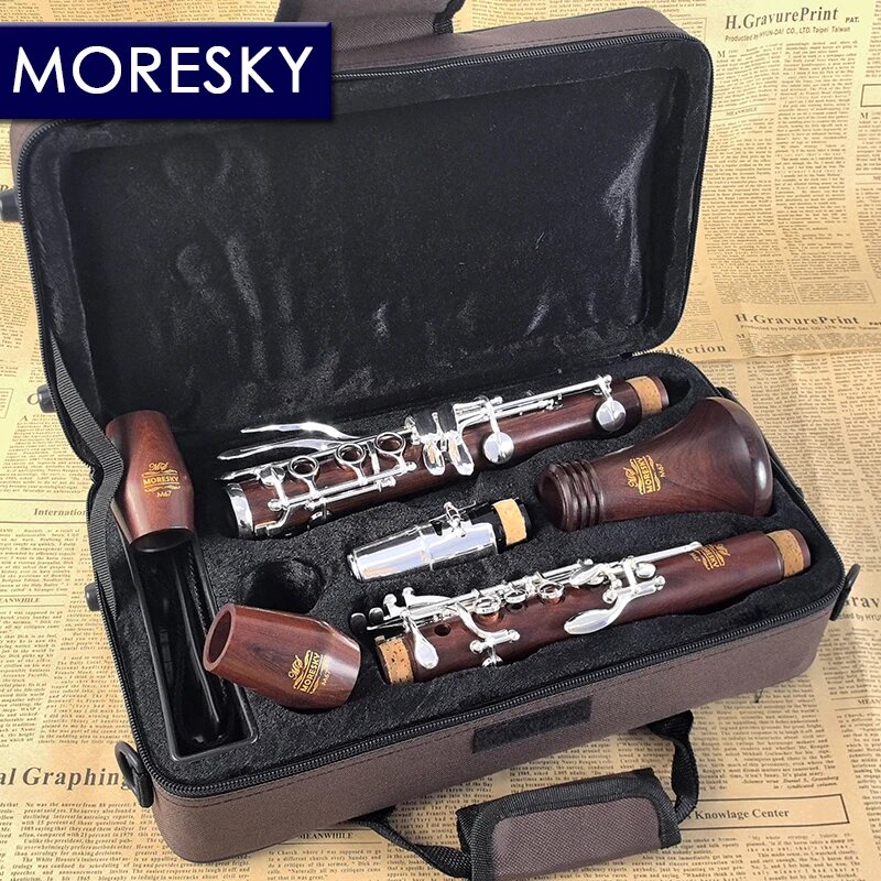 Кларнет MORESKY M67 из красного дерева