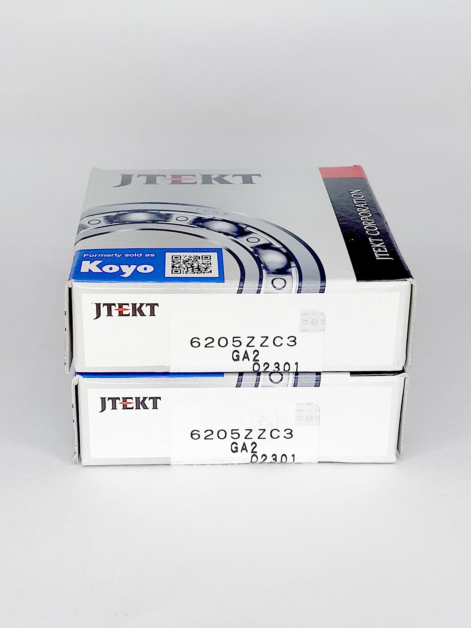 Подшипник Koyo 6205ZZC3E 25х52х15 мм к-т 2 шт.