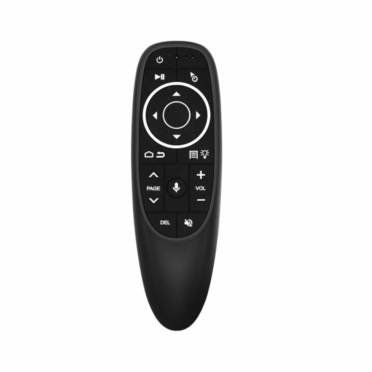 (A R Q K) Пульт дистанционного управления G10S Pro совместим с Android TV Box Голосовой пульт 2,4G Беспроводная мышь гироскопом ИК-пульт со светодиодной подсветкой
