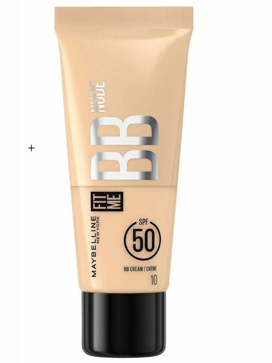 Maybelline Fit Me Nude Skin Care Эффективный увлажняющий BB-крем SPF 50 - 30 мл - Цвет:10