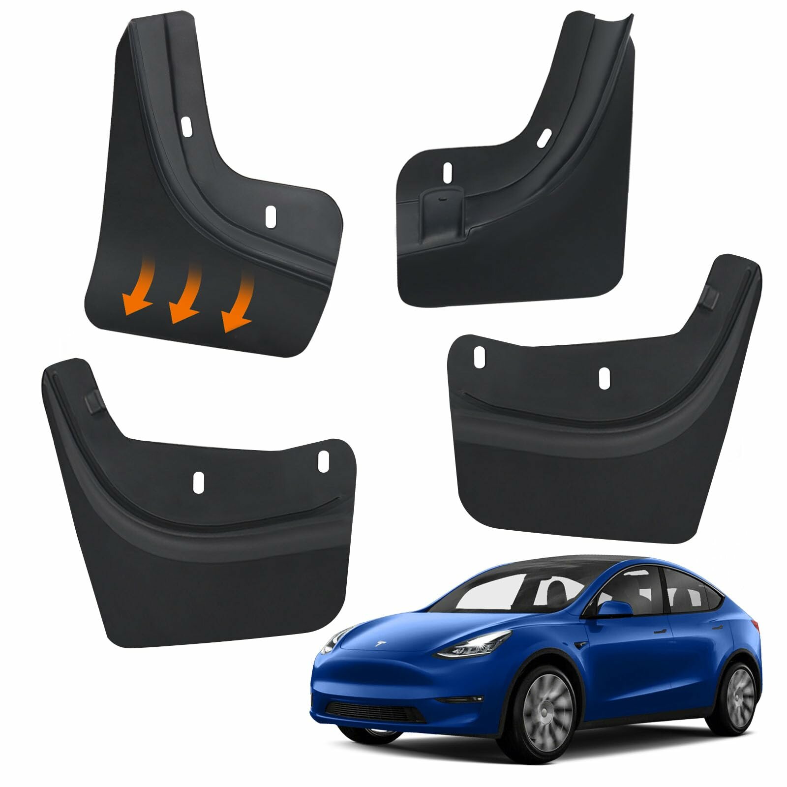 Брызговики резиновые Tesla Model Y