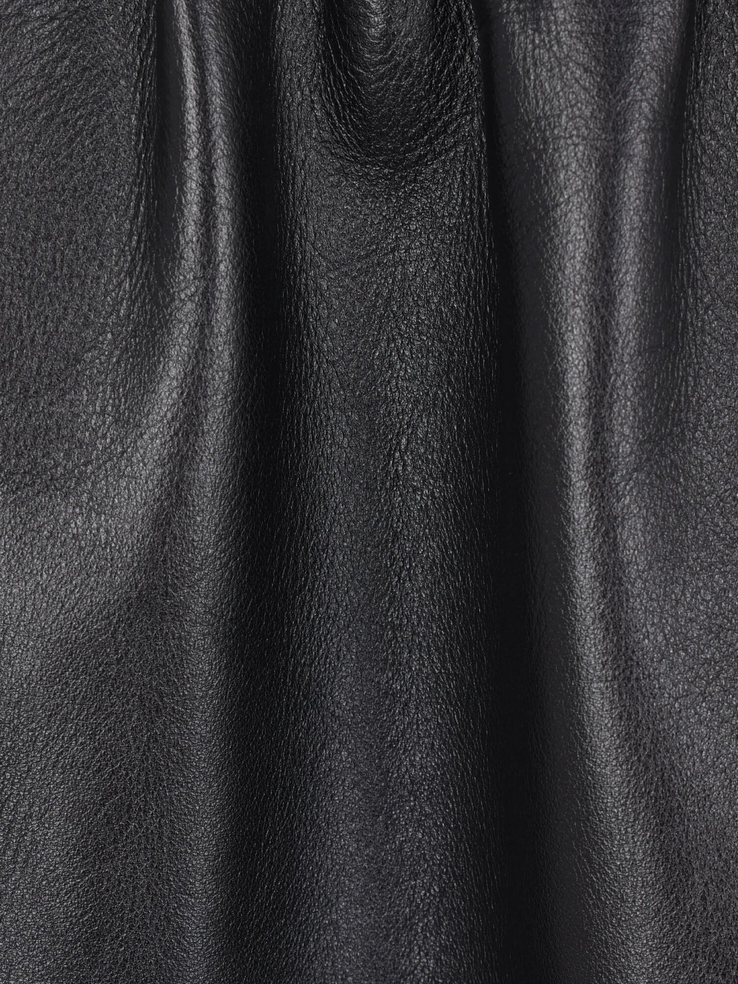 Юбка Chloe Elasticated leather midi skirt, размер 36 — фото 1